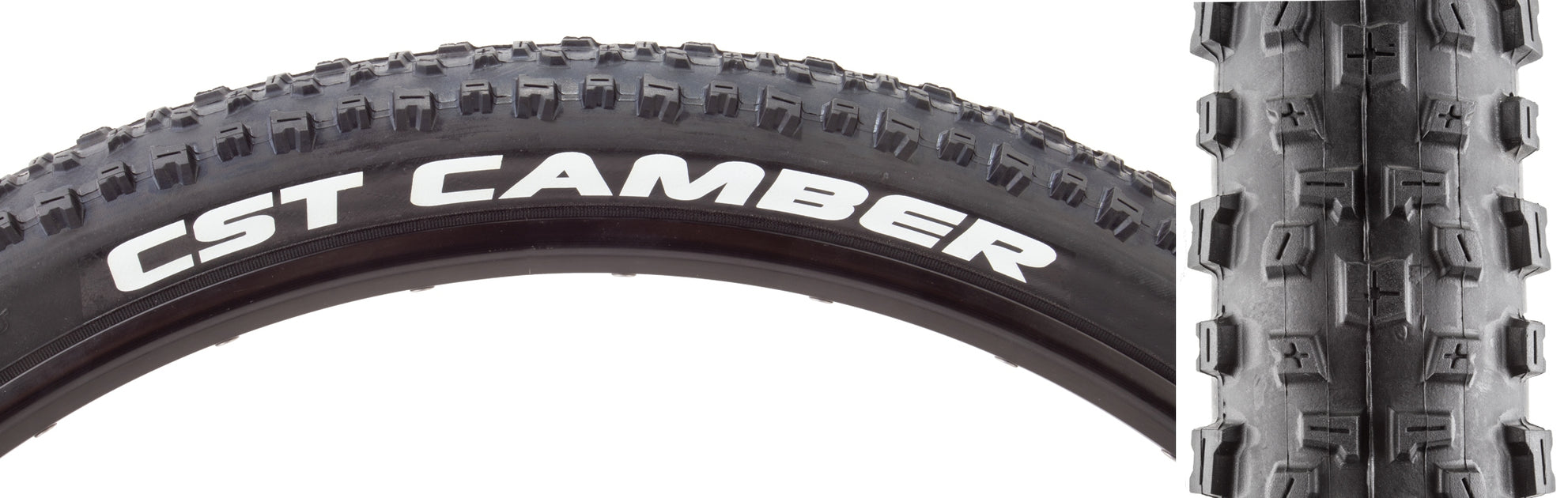 CST Camber Tire - 26 x 2.25, Clincher, Wire, Black — Playtri