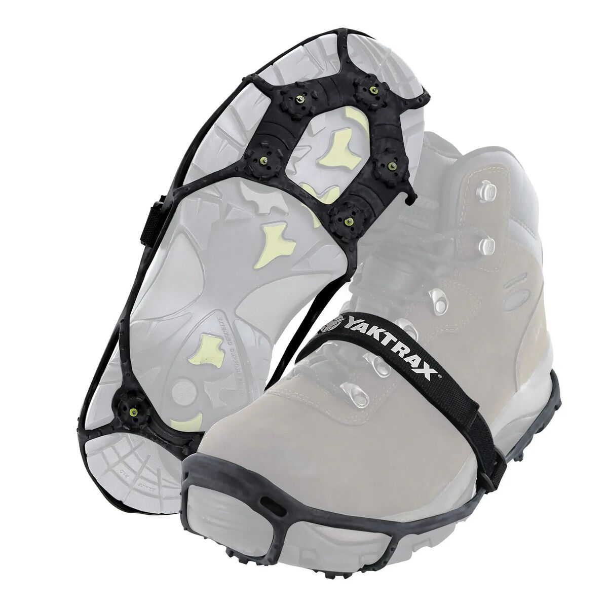 Yaktrax Tungsten Carbide Spikes - Black Size S/M — Playtri