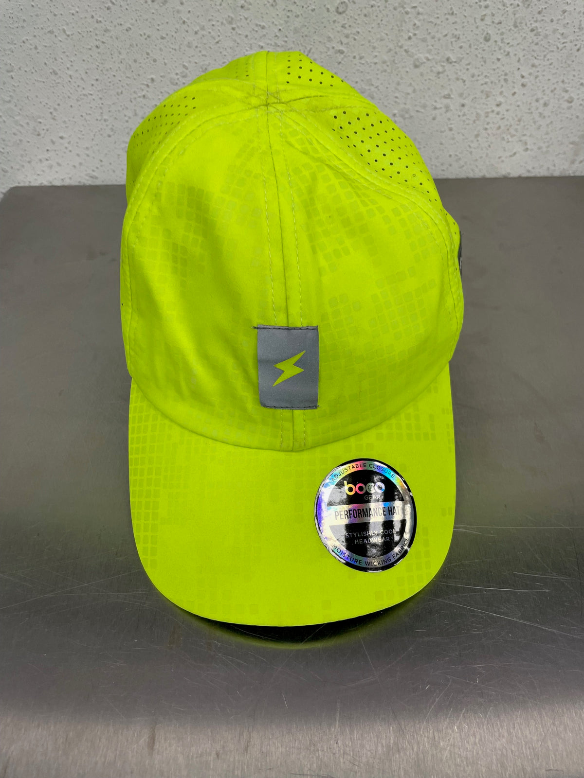Boco Gear Elite Hat Reflective Tech - Hi Viz Yellow — Playtri