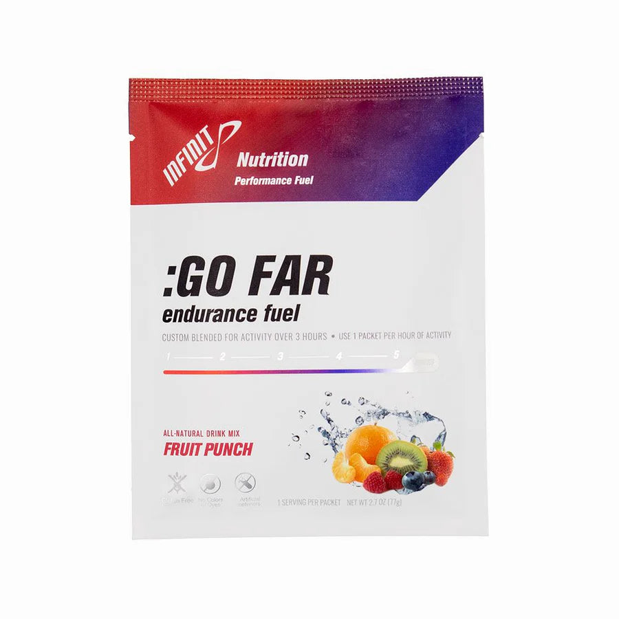 Infinit Nutrition Go Far Energy Drink Mix - Fruit Punch, 1 Serving ...