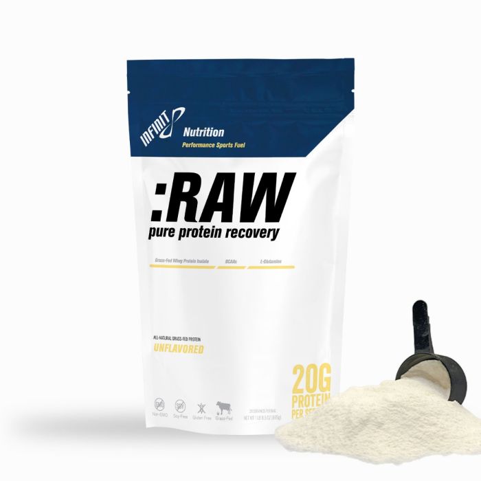 Infinit Nutrition RAW Pure Protein Recovery Drink Mix: Unflavored, 28 ...