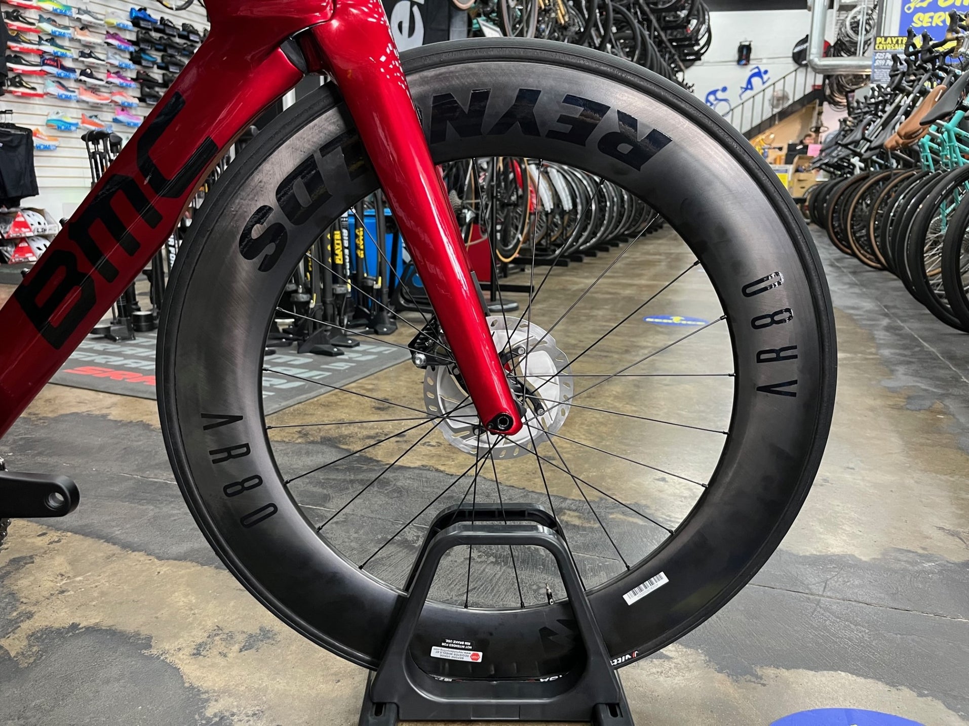 BMC Timemachine 01 Shimano Ultegra Di2 R8150 Reynolds AR80 - Red 2023 ...