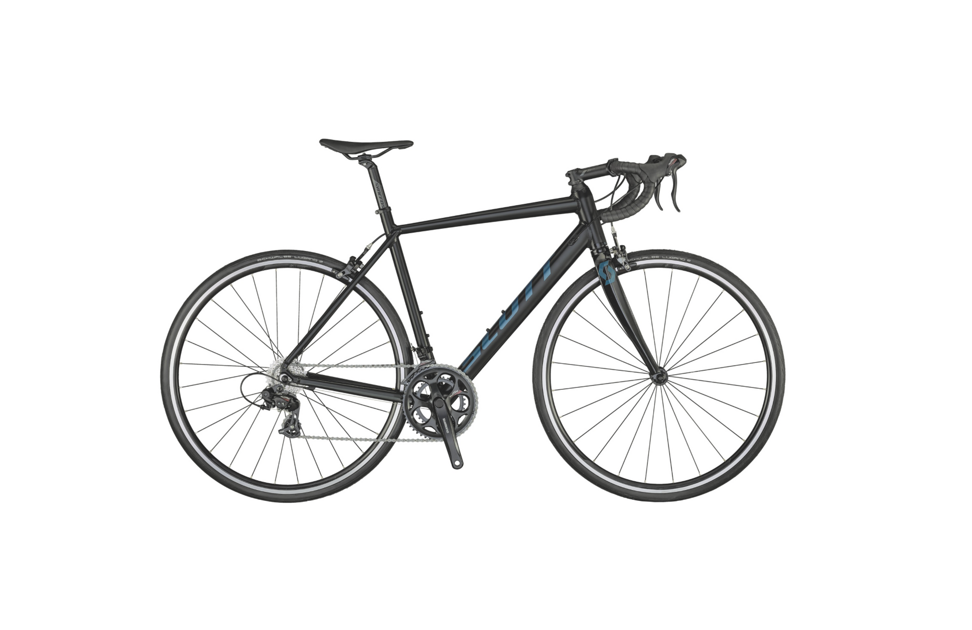 Scott Speedster 50 Shimano Tourney 7 Speed - Matte Black 2021 — Playtri